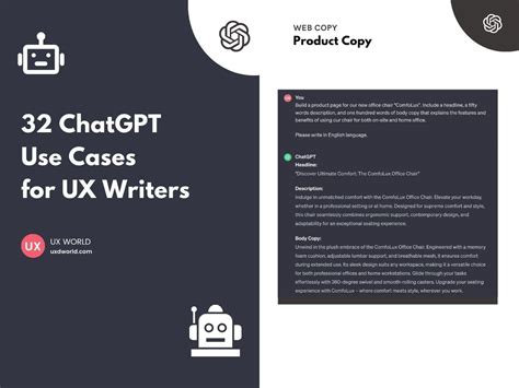 32 chatgpt use cases for ux writers ux design world