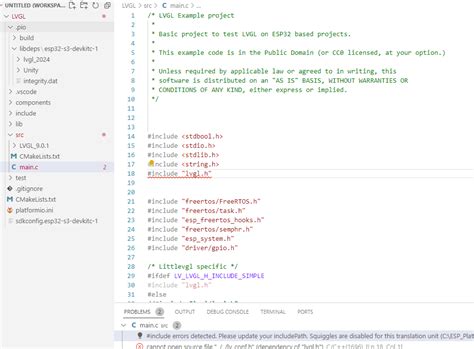 How To Import Lvgl Library To Project Folder General Discussion