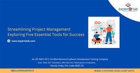 Streamlining Project Management Exploring Five Essential Tools For Success