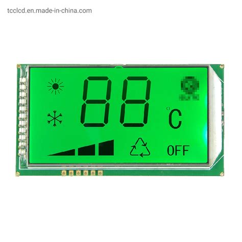 Custom Industrial 6pins Smart Display Lcd Module Tn 7segment Lcd Lcd Module And Lcd Display Price