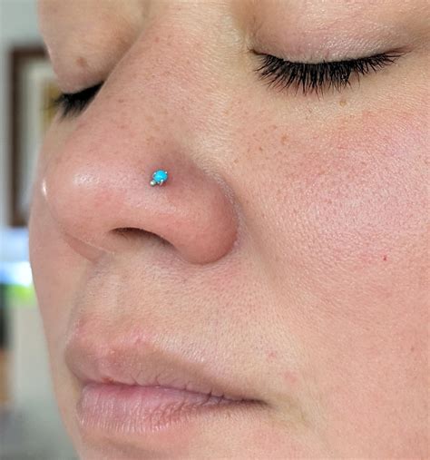 Nose Pierced At 40 Years Rpiercing