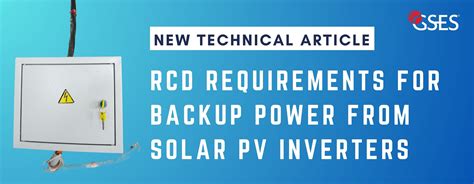 gses new technical article out now backup power from solar pv