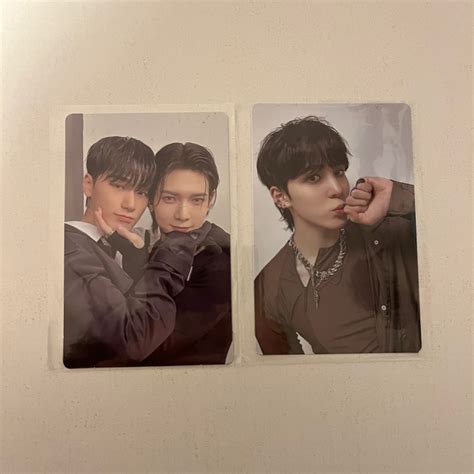 Ateez Photocards San And Yeosang Hobbies And Toys Memorabilia