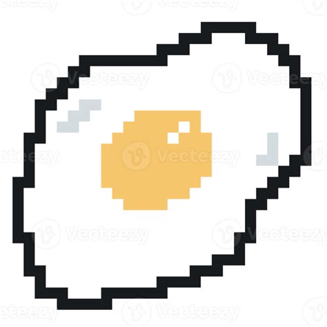 Pixel Art Of Egg 27147048 Png