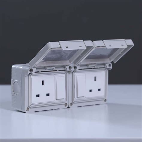 Waterproof 13a Single Socket Double Socket Outdoor