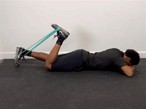Hamstring Exercises With Bands