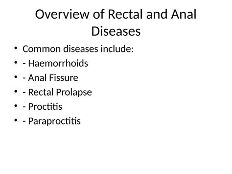 Rectalanusdiseases Jo Jhabarolapptx