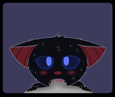 Rule 34 Black Fur Blue Eyes Blush Fellatio Fluffy Furry Oral Penis