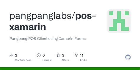 Github Pangpanglabs Pos Xamarin Pangpang Pos Client Using Xamarin Forms