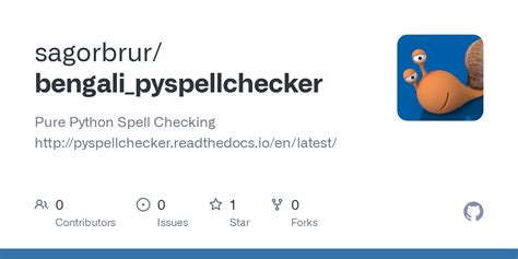 Github Sagorbrurbengalipyspellchecker Pure Python Spell Checking