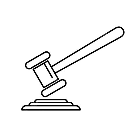 Gavel Icon Vector