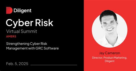 Jay Cameron Mba On Linkedin Diligentcybersummit Cyberrisk Grc