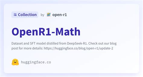 openr1 math a open r1 collection