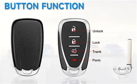 Smart Key Fob Replacement Fits For Chevy Malibu Camaro 2016