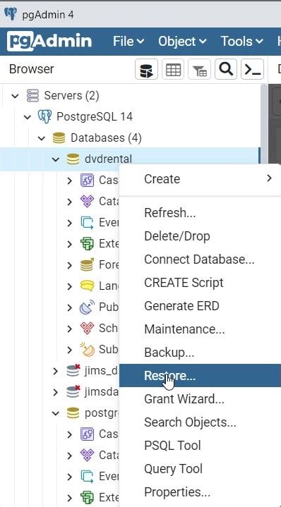 Exploring PostgreSQL with pgAdmin - QueBIT