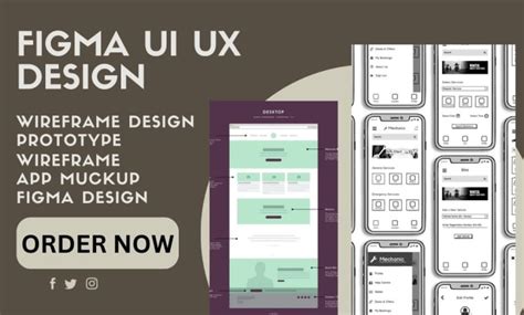 design wireframes prototype uiux design for mobile web app by