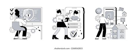 Developers Team Management Abstract Concept Vector Stock Vector Royalty Free 2278231691