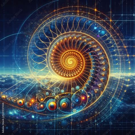 Fibonacci Sequence A Fibonacci Sequence Background Adding A Sens Stock