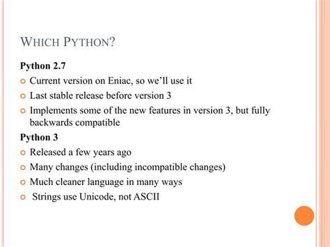Python Training Ppt