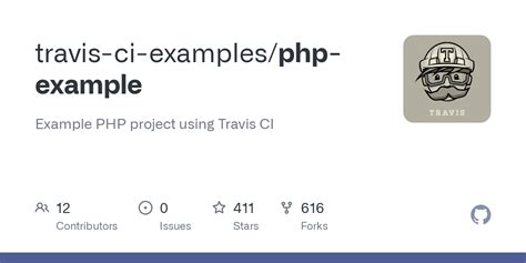 GitHub Travis Ci Examples Php Example Example PHP Project Using