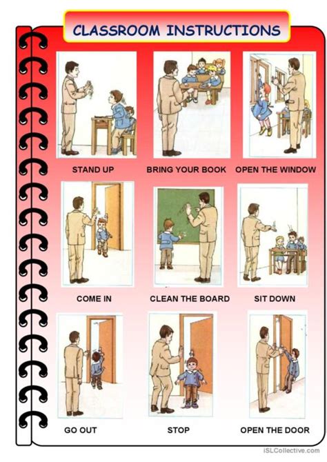 297 Commands English Esl Worksheets Pdf And Doc