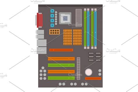 Computer Chip Technology Processor Circuit