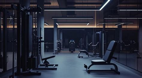 Premium Photo Exercise Machines In A Gym