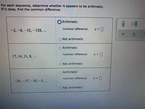 Solved For Each Sequence Determine Whether It Appears To Be