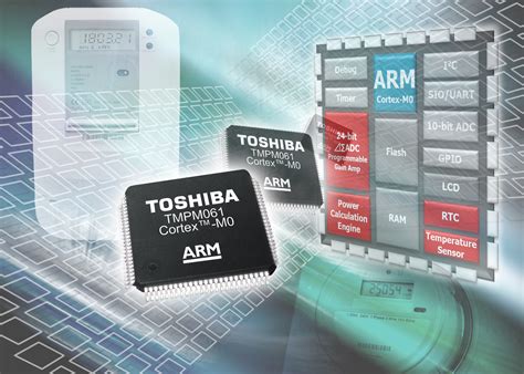 Toshiba Optimizes ARM Cortex M0 Microcontroller For Smart Meters