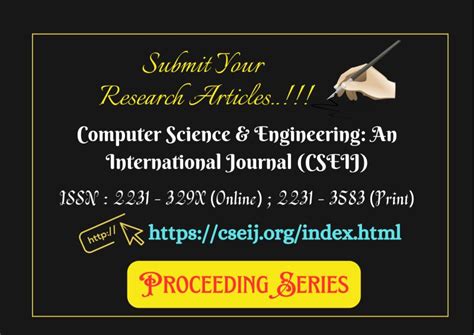 Cseij Journal On Linkedin Computerscience Cse Cryptography
