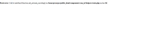 [solved] call to undefined function mb internal encoding community