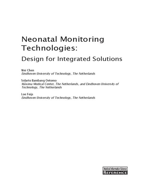 Chapter Neonatal Infrared Thermography Monitoring Pdf