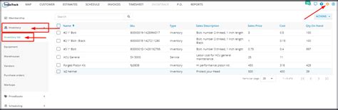 Non Inventory Items Industrack Support