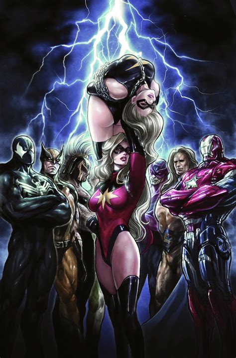 Ms Marvel Defeated by chunliryona on DeviantArt