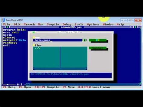 Como Programar En Free Pascal Compiler YouTube