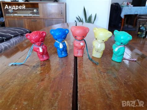 Стара играчка фигурка Мече Мечета в Колекции в гр Перник Id40108968 — Bazar Bg