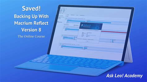 Saved Backing Up With Macrium Reflect 8 Online Course Ask Leo