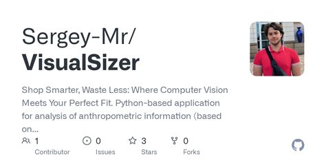 GitHub Sergey Mr VisualSizer Shop Smarter Waste Less Where Computer Vision Meets Your