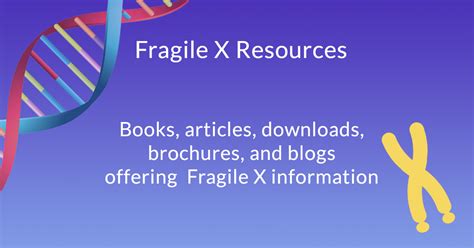 Resources Fragile X Awareness