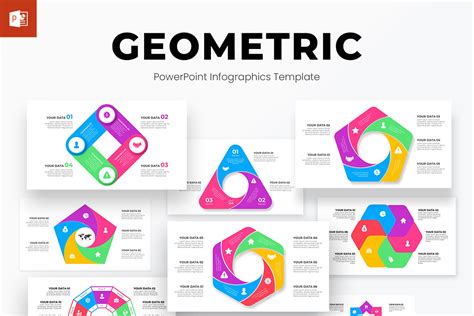 Geometric Infographics PowerPoint Template Nulivo Market