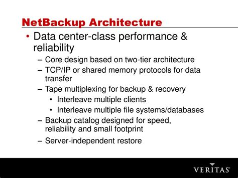 Copyright C 2003 Veritas Software Corporation All Rights Reserved