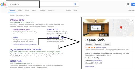 Cara Menampilkan Maps Di Hasil Pencarian Blog Kamu Ini Tips Ngeblog