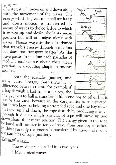 SOLUTION Physics Notes Nature Of Waves And Its Types Studypool