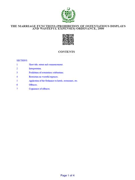 Marriage Functuions Act Pdf