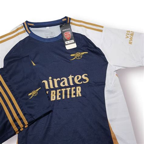 ชุดฟุตบบอล อาร์เซนอล รุ่นใหม่ลา่าสุด 2024 25 ชุดผู้ใหญ่ ไซส์ M L Xl เสื้อพร้อมกางเกง
