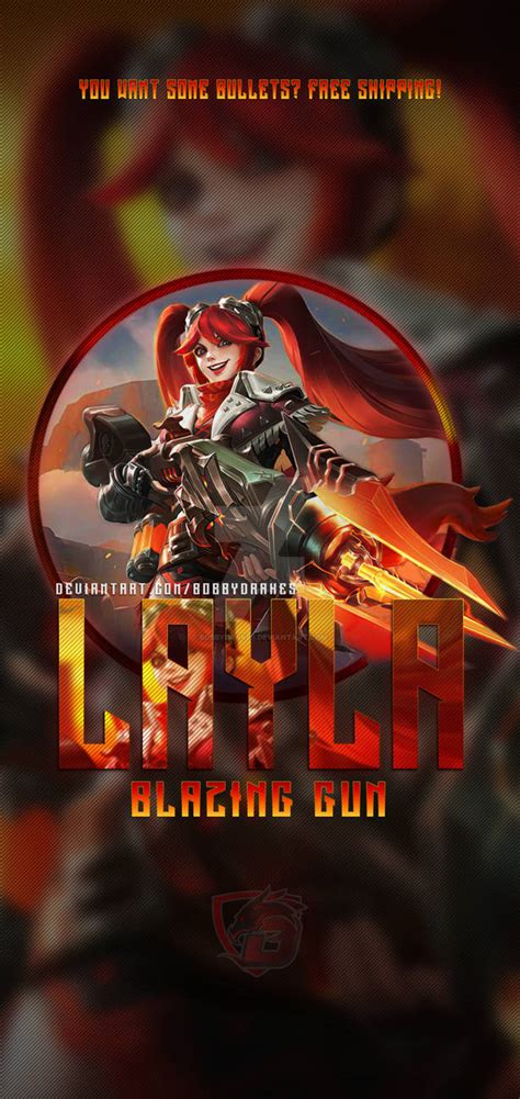 Layla Blazing Gun by bobbydrakes on DeviantArt