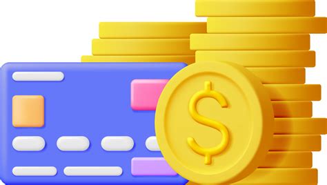 3d bank card and money stacks 35714732 png