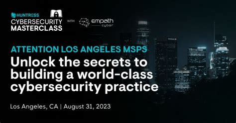 Hey Msp Owners Ready To Level Up Your Cybersecurity Game Huntress And Empath Cyber Are Joining