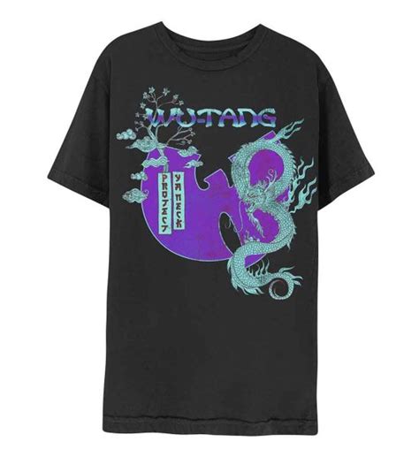 Wu Tang Clan Dragon Bonsai Black T Shirt Merchoid
