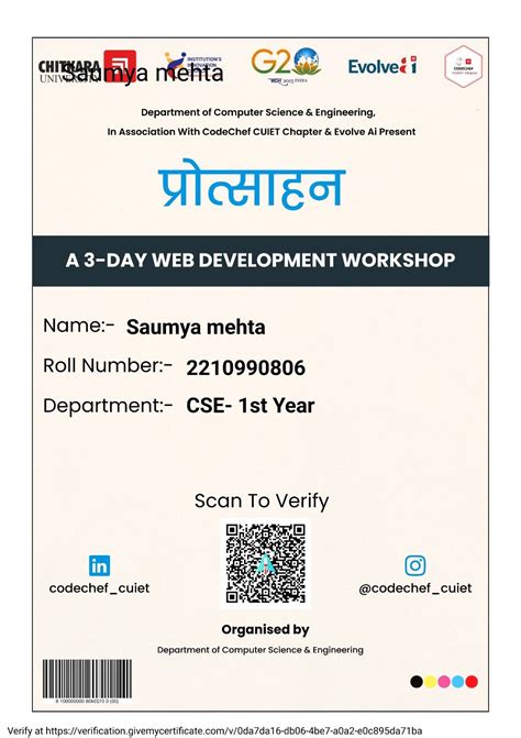 Saumya Mehta On Linkedin Day 1 Codechefcuiet